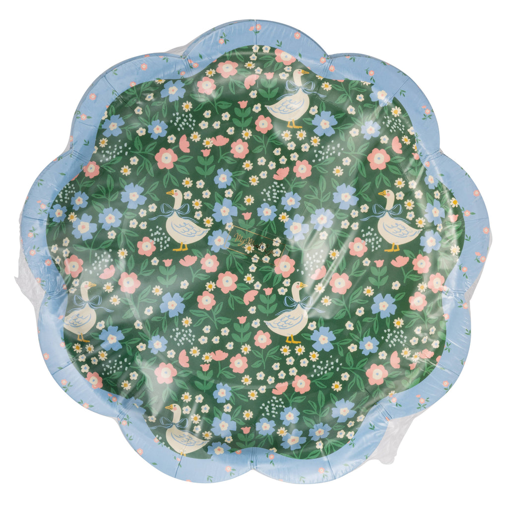 GAR1240 - Goose Pattern 10" Plate | Bon Fortune