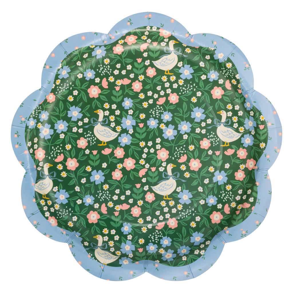 GAR1240 - Goose Pattern 10" Plate | Bon Fortune